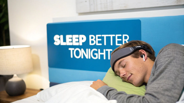 noise cancelling headband for sleeping: Sleep Better Tonight – DubsLabs