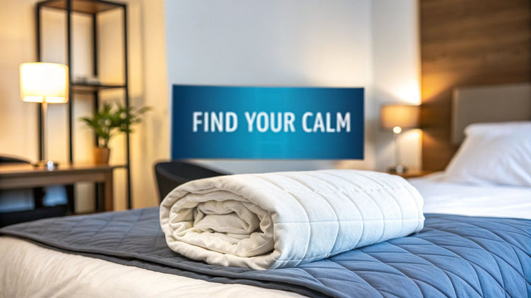 Your Guide to Using a Weighted Blanket for Anxiety – DubsLabs